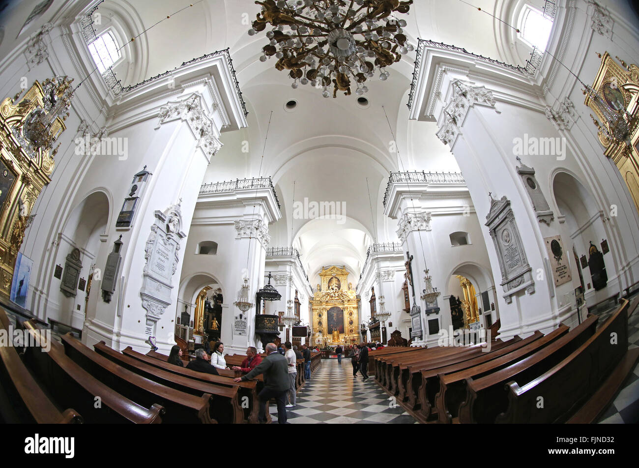 Inside catholic church in poland hi-res stock photography and images ...