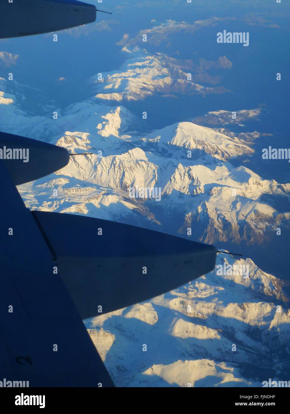 Flying over snow in hi-res stock photography and images - Alamy