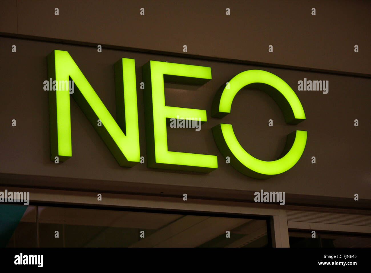 Markenname: "Neo", Berlin Stock Photo - Alamy