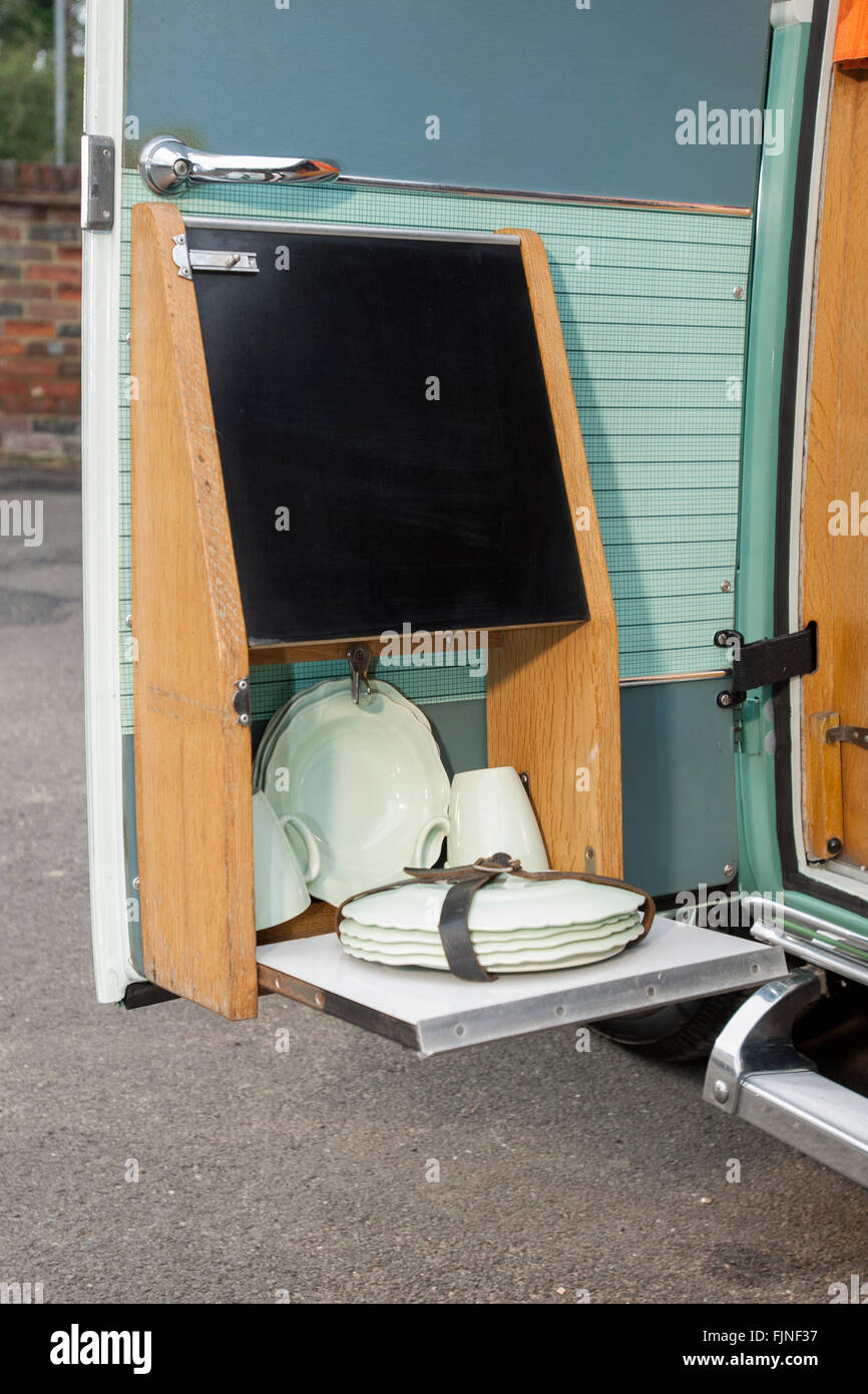 VW Split screen camper van Stock Photo - Alamy