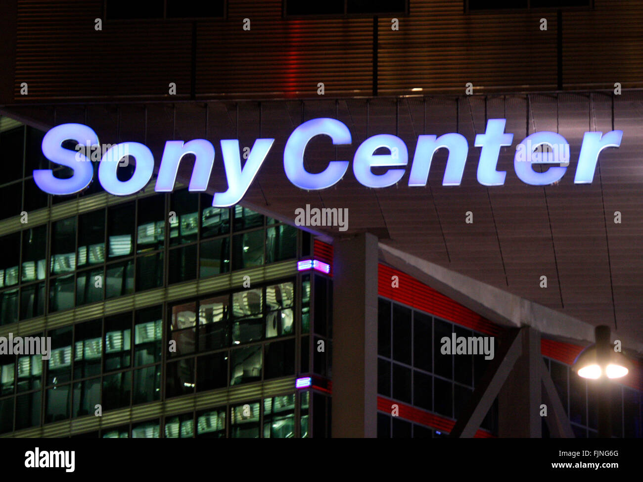 Sony center sign berlin hi-res stock photography and images - Alamy