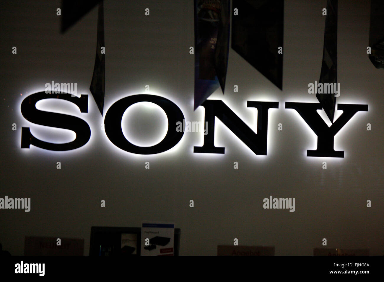Markenname: "Sony", Berlin Stock Photo - Alamy