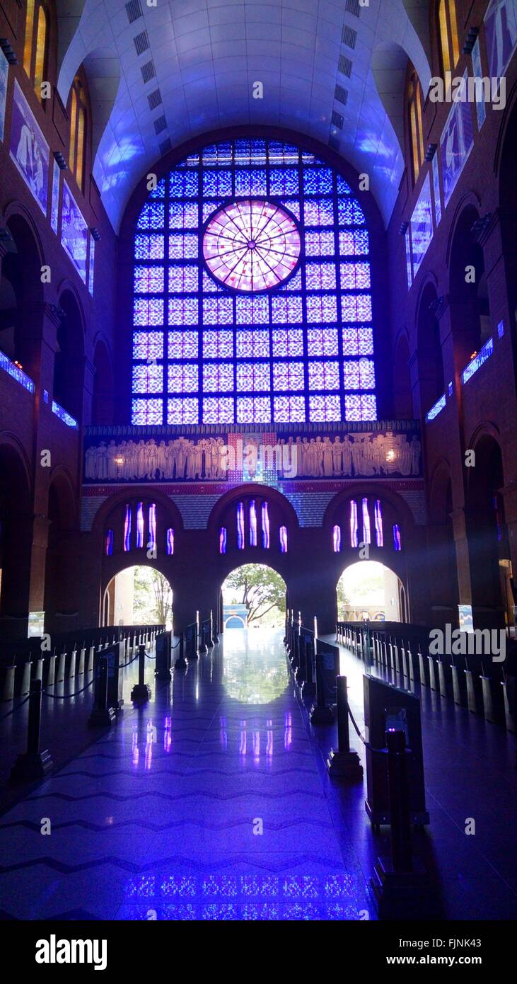 Interiors Empty Church Arch High Resolution Stock Photography and ...
