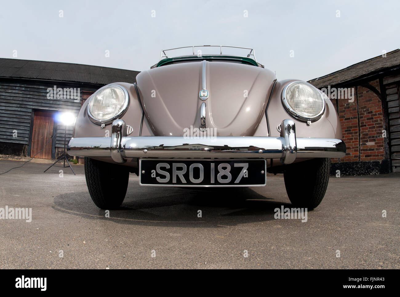 1954 VW Volkswagen Beetle Stock Photo - Alamy