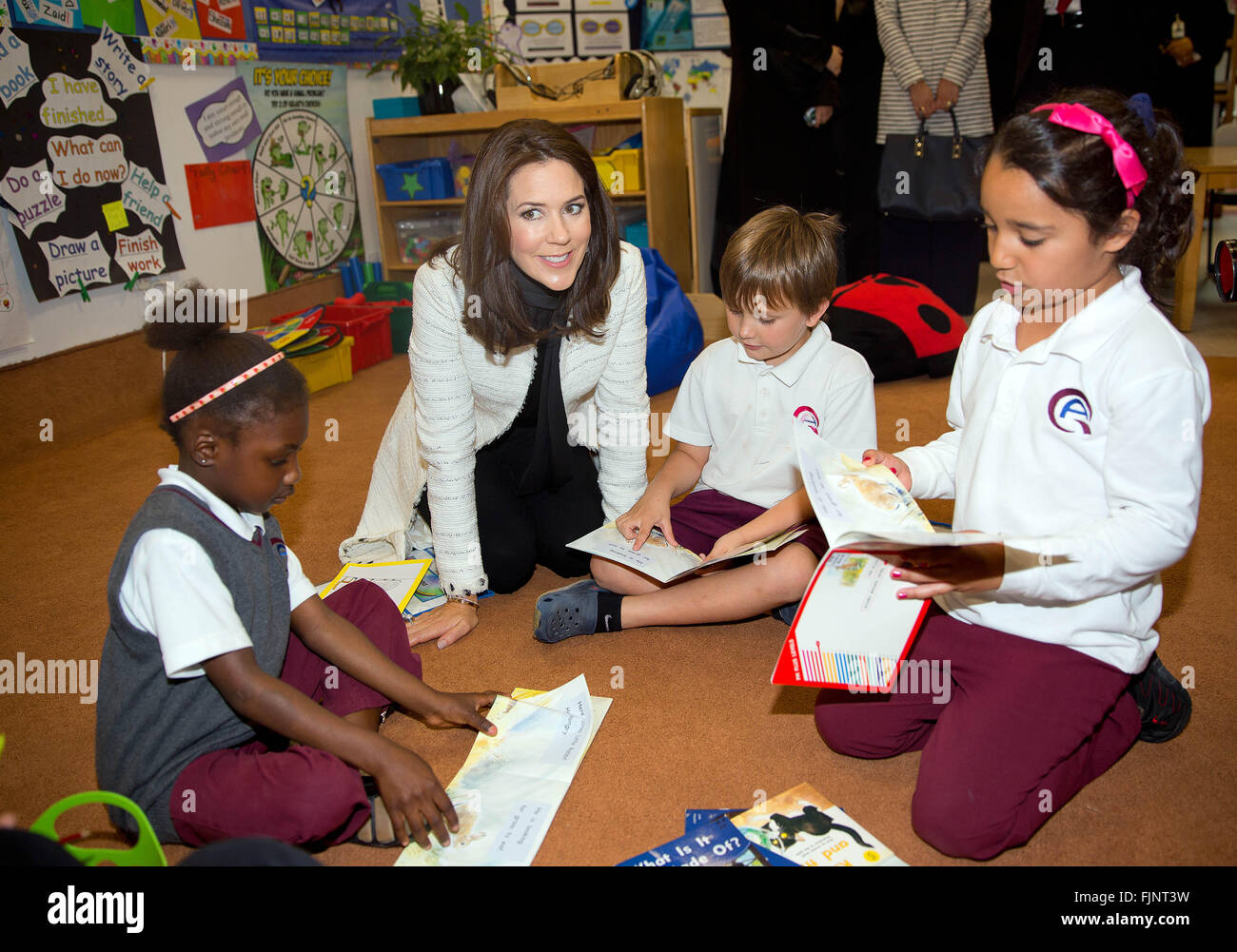 Doha, Qatar. 3rd March, 2016. HRH Crown Princess Mary Visit to the ...