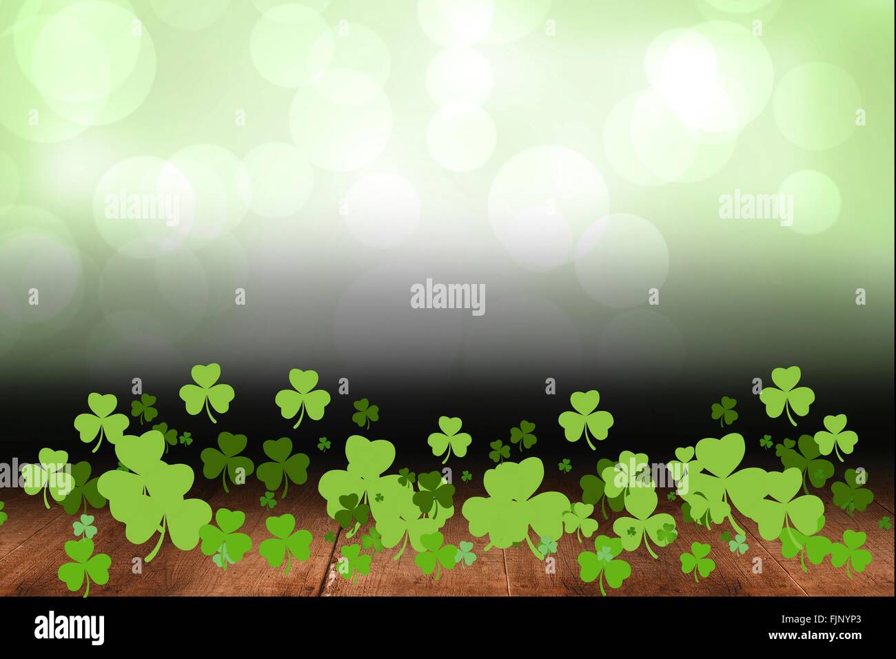 Three leaf clovers Stock Photo - Alamy