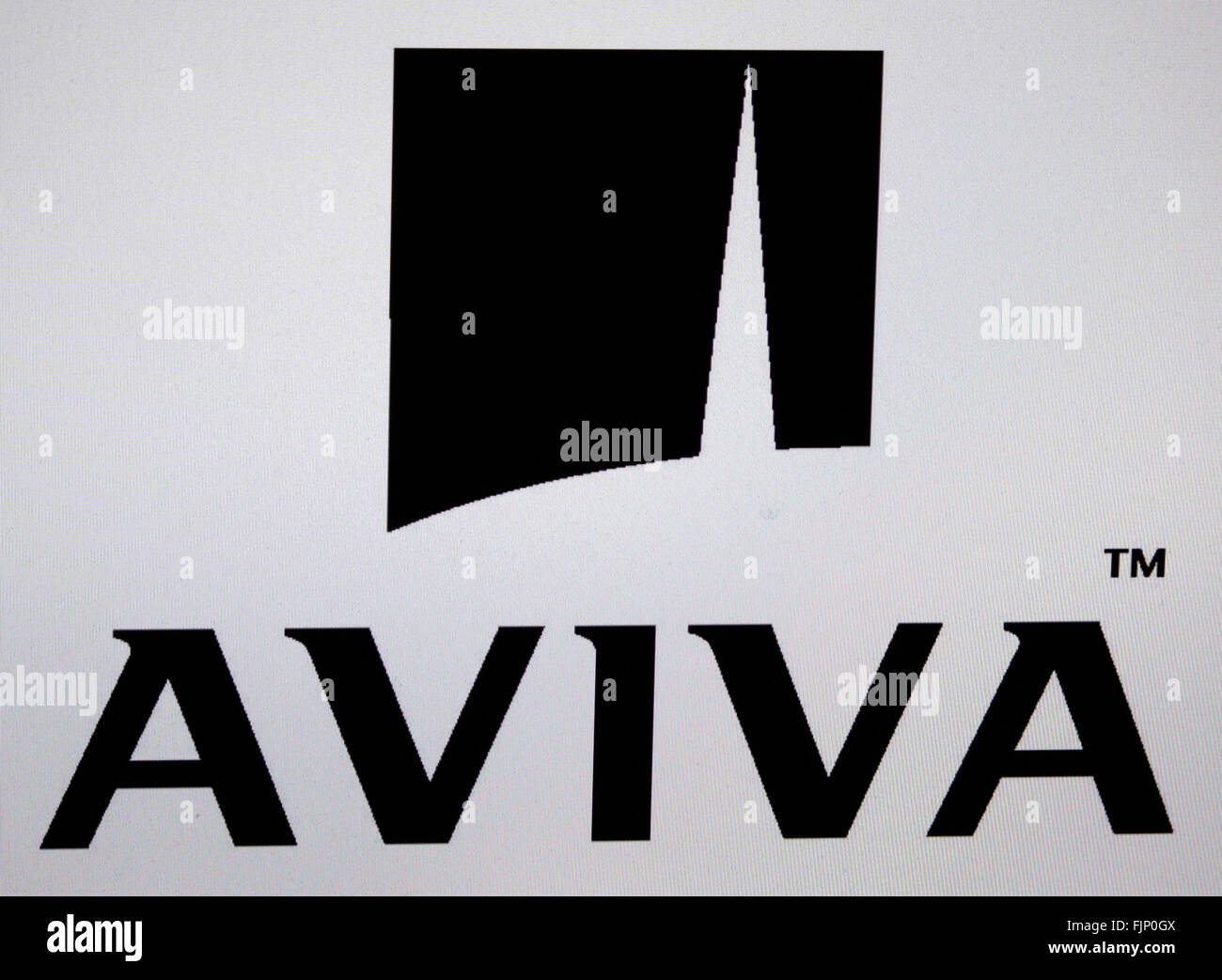 Aviva logo hi-res stock photography and images - Alamy