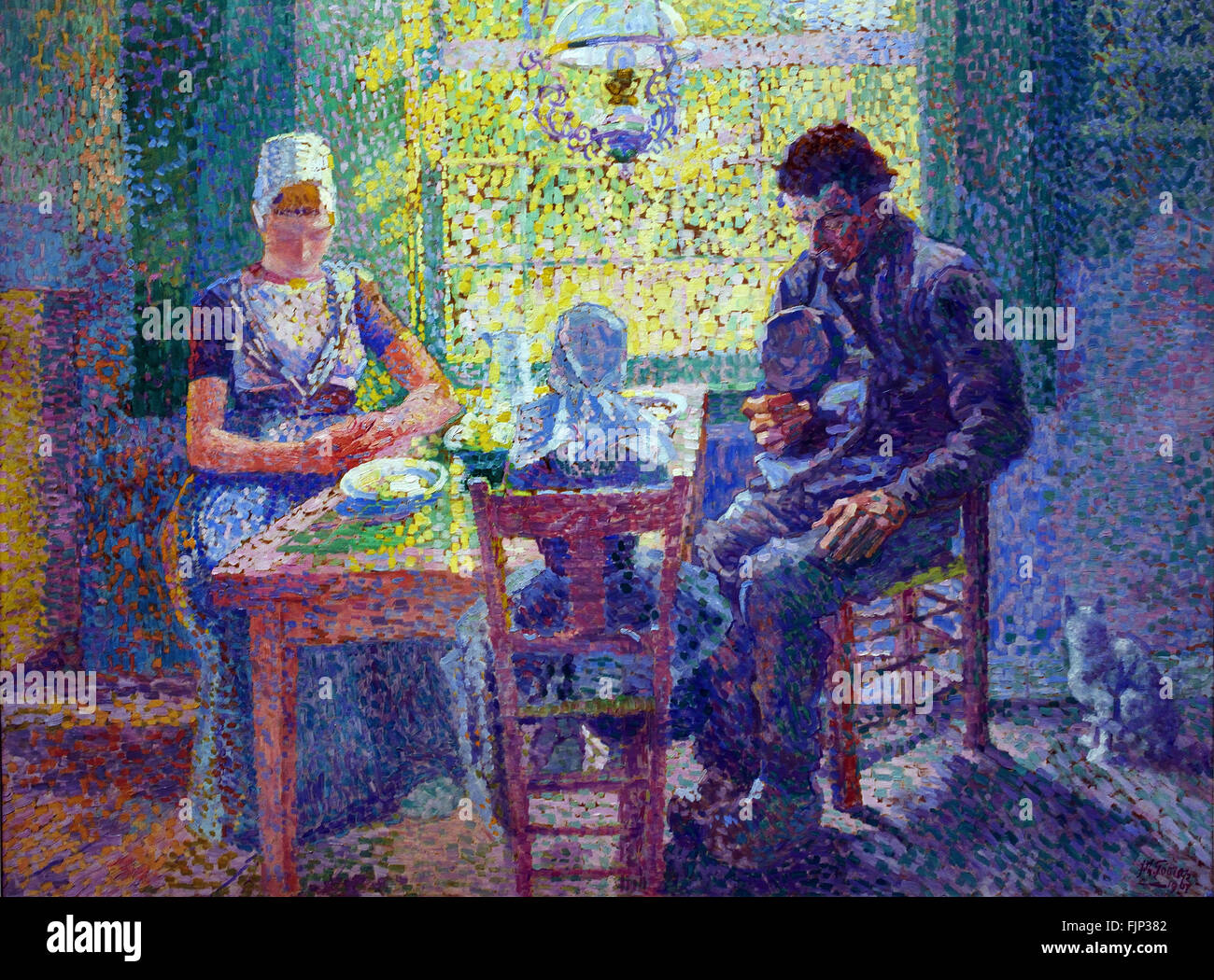 Prayer before meals1907 Jan Toorop ( Johannes Theodorus ) 1858 – 1928 ...