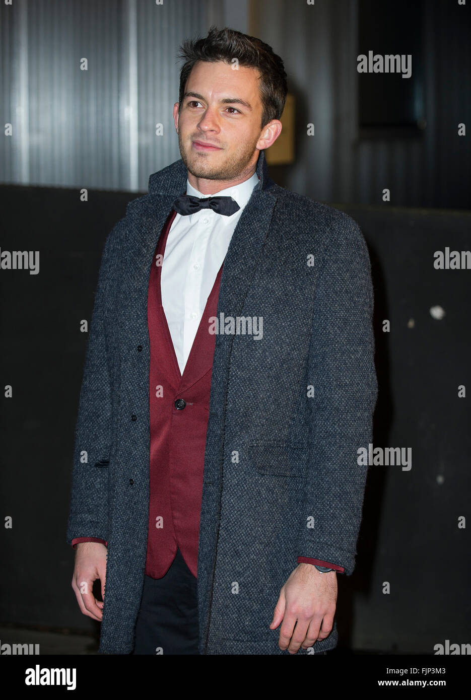 London, UK. 2nd March, 2016. Jonathan Bailey at the Bright Young Things ...
