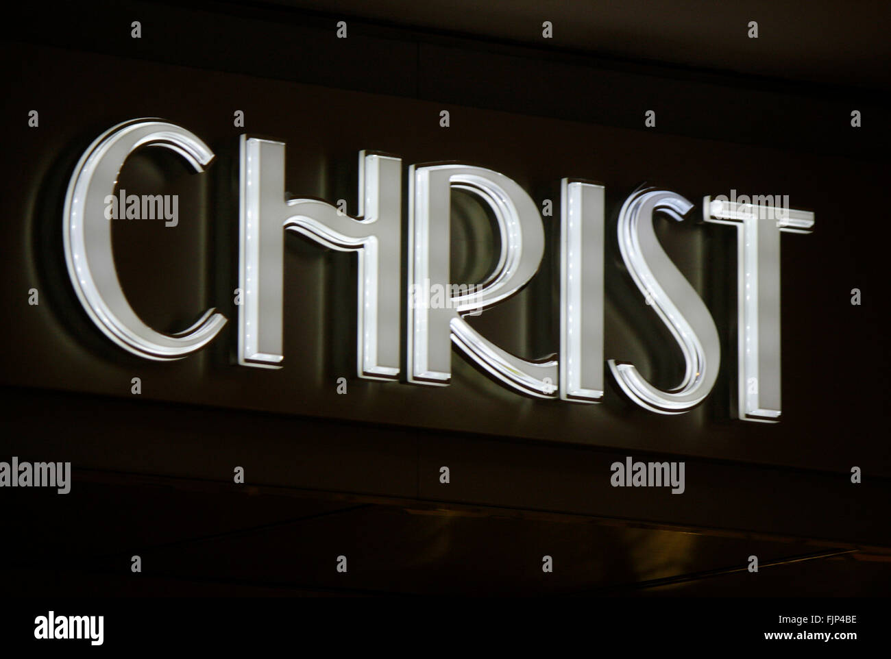 Christ logo hi-res stock photography and images - Alamy