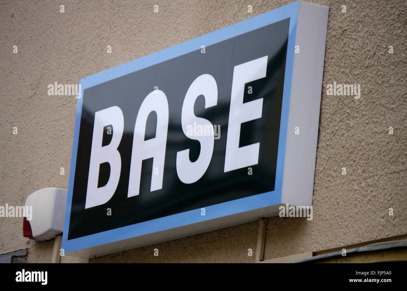 Markenname: "Base", Berlin Stock Photo - Alamy