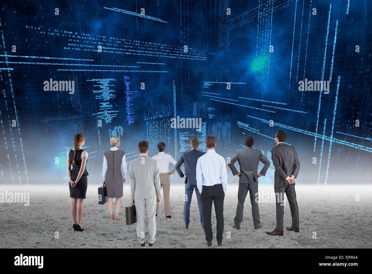 Mature woman analyzing data hi-res stock photography and images - Alamy