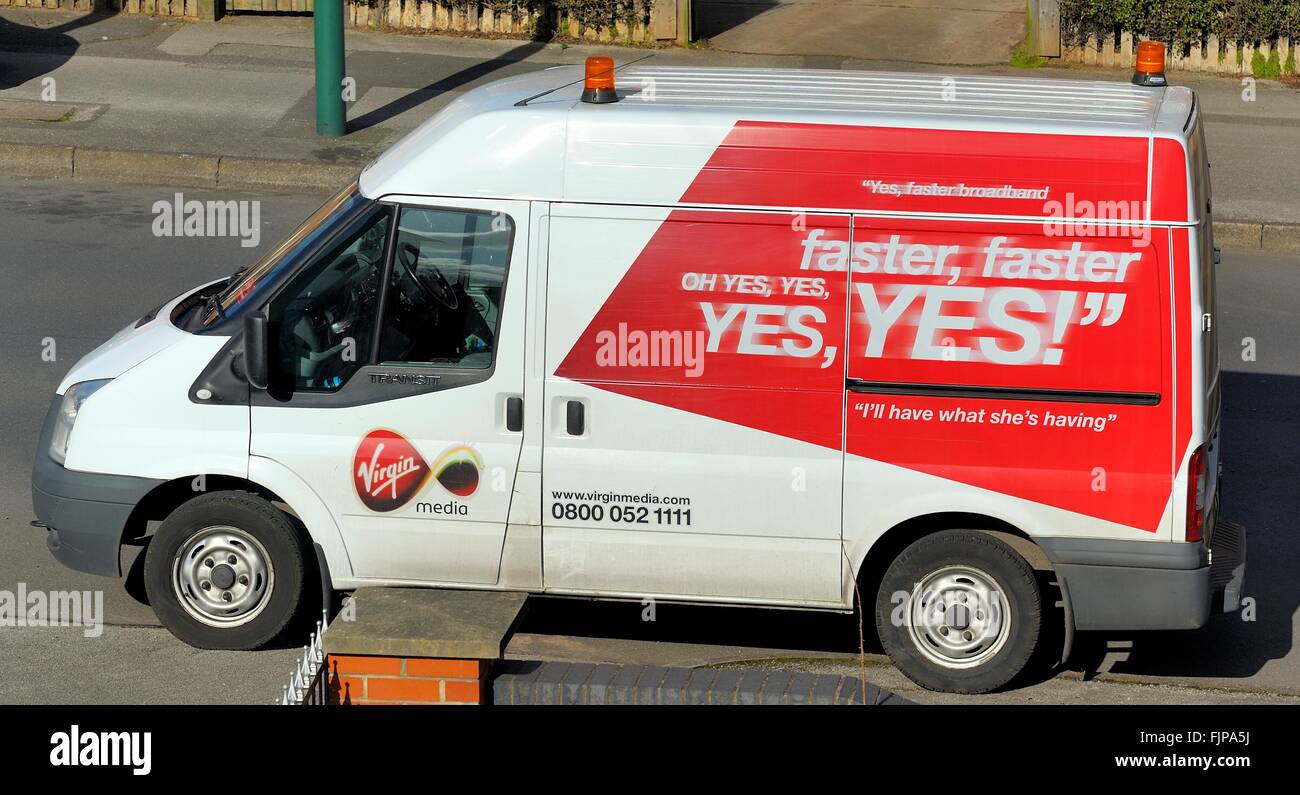 Virgin media van hi-res stock photography and images - Alamy