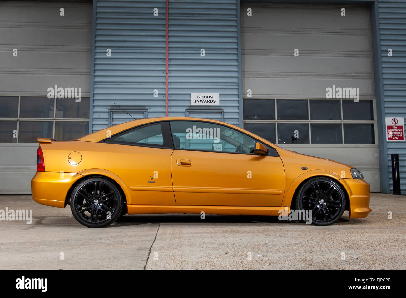 Modified 2001 Vauxhall Astra tuner car Stock Photo - Alamy