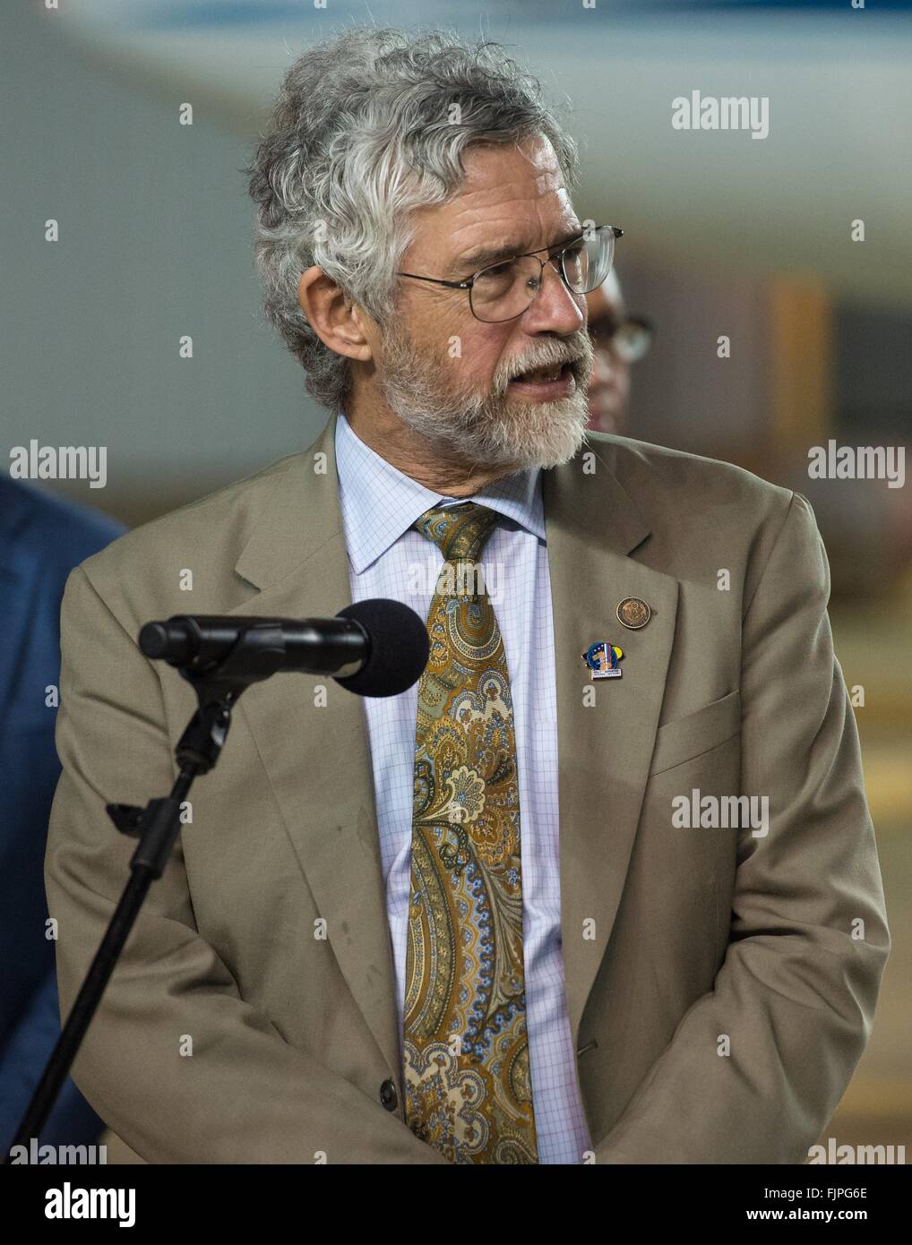 Houston, USA. 03rd Mar, 2016. Dr. John Holdren, director of the White ...