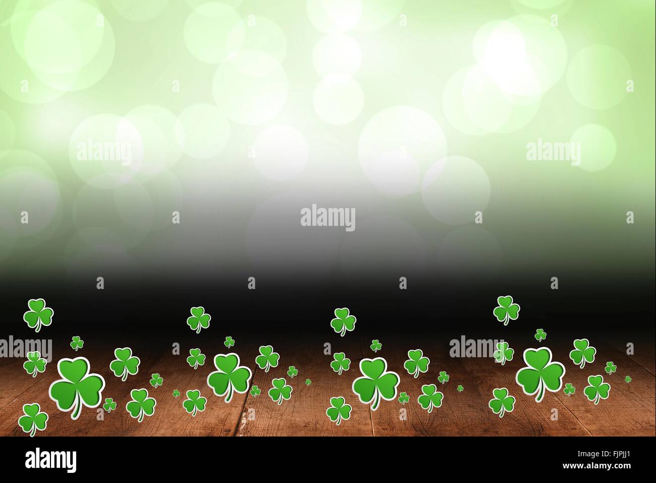 Three leaf clovers Stock Photo - Alamy