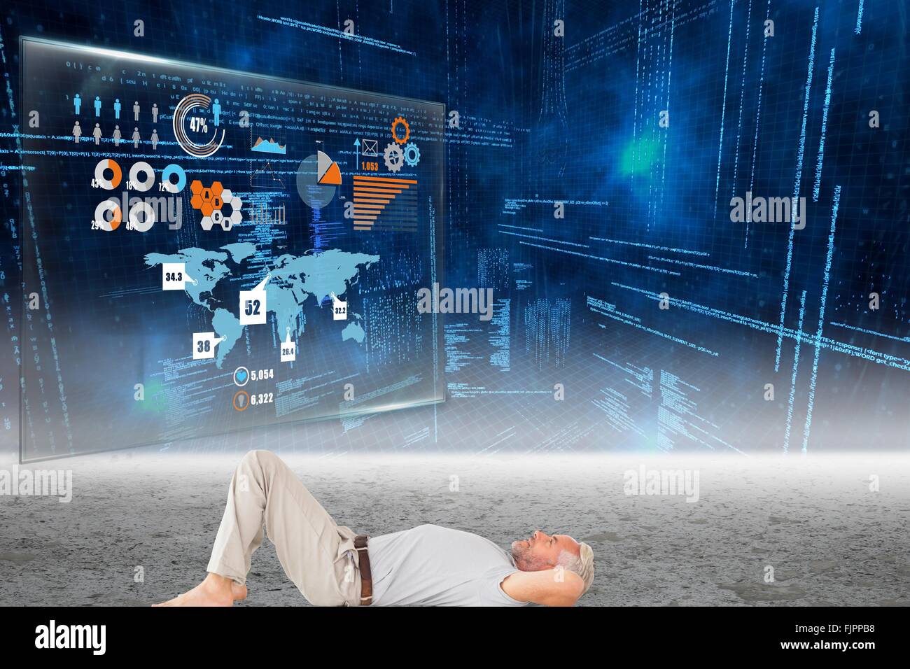 Lying on map hi-res stock photography and images - Alamy