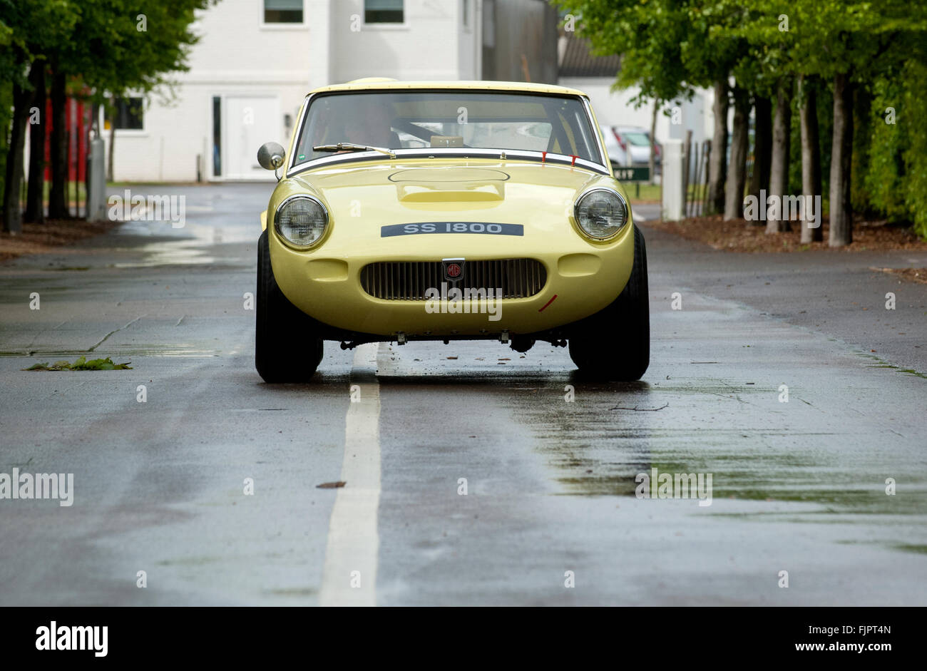 Lenham sports car - English sport car based on an MG Midget Stock Photo ...