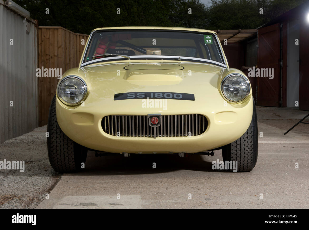 Lenham sports car - English sport car based on an MG Midget Stock Photo ...