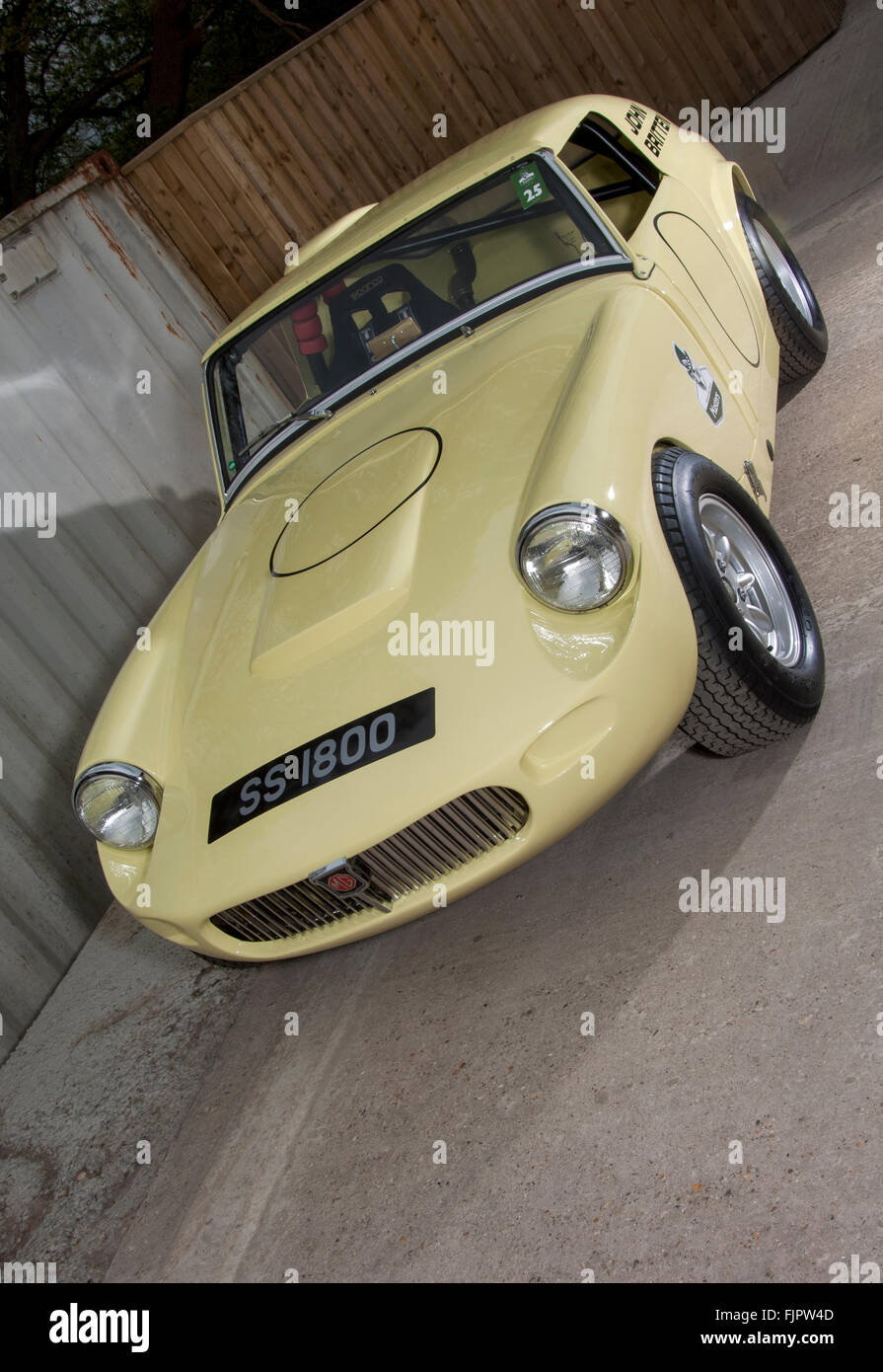 Lenham sports car - English sport car based on an MG Midget Stock Photo ...