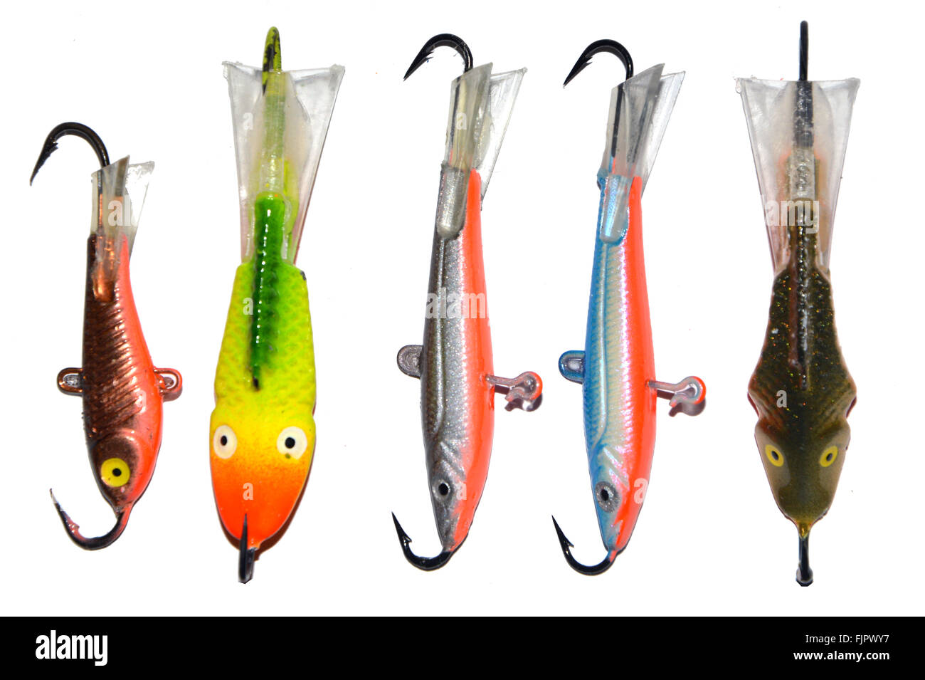 Fishing lure isolated Stock Photo - Alamy