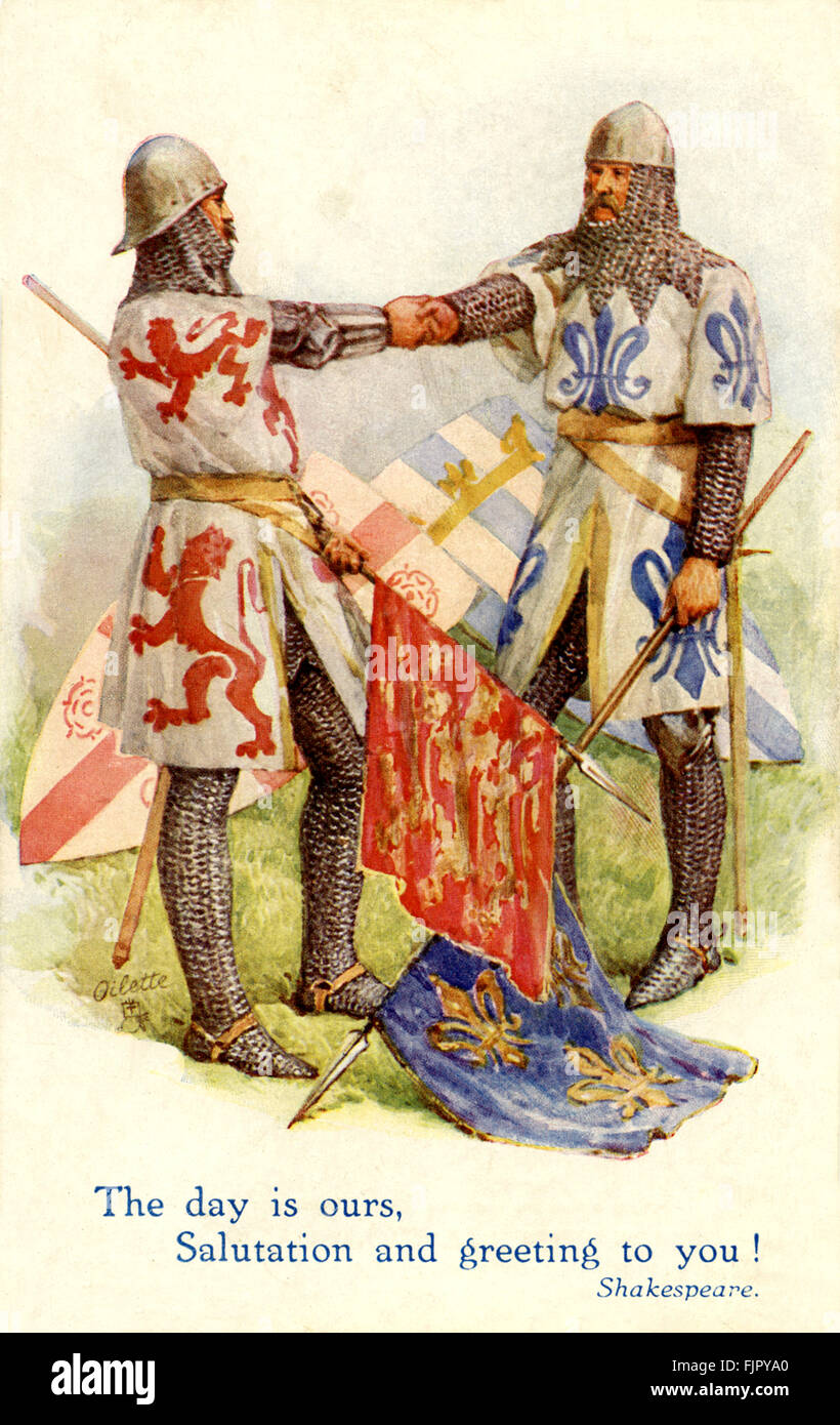 French knights hi-res stock photography and images - Alamy