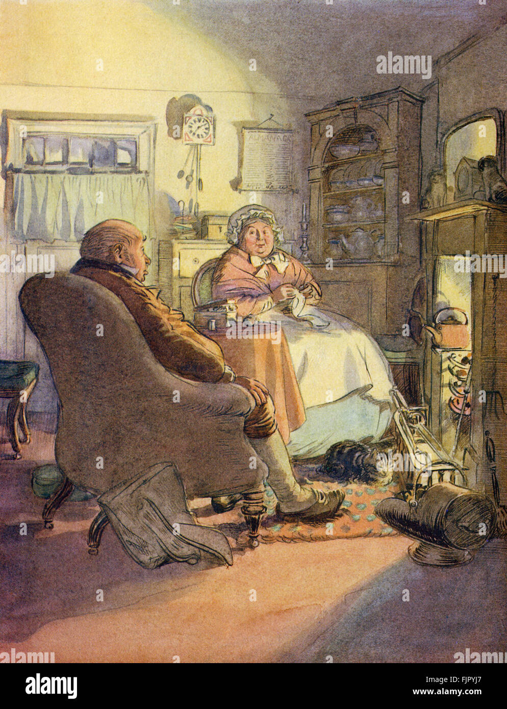 The Chimes by Charles Dickens. Illustrations by Hugh Thomson. First ...