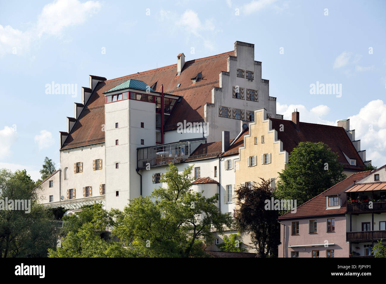 Former castle, now home for the elderly, Wasserburg am Inn, Upper ...