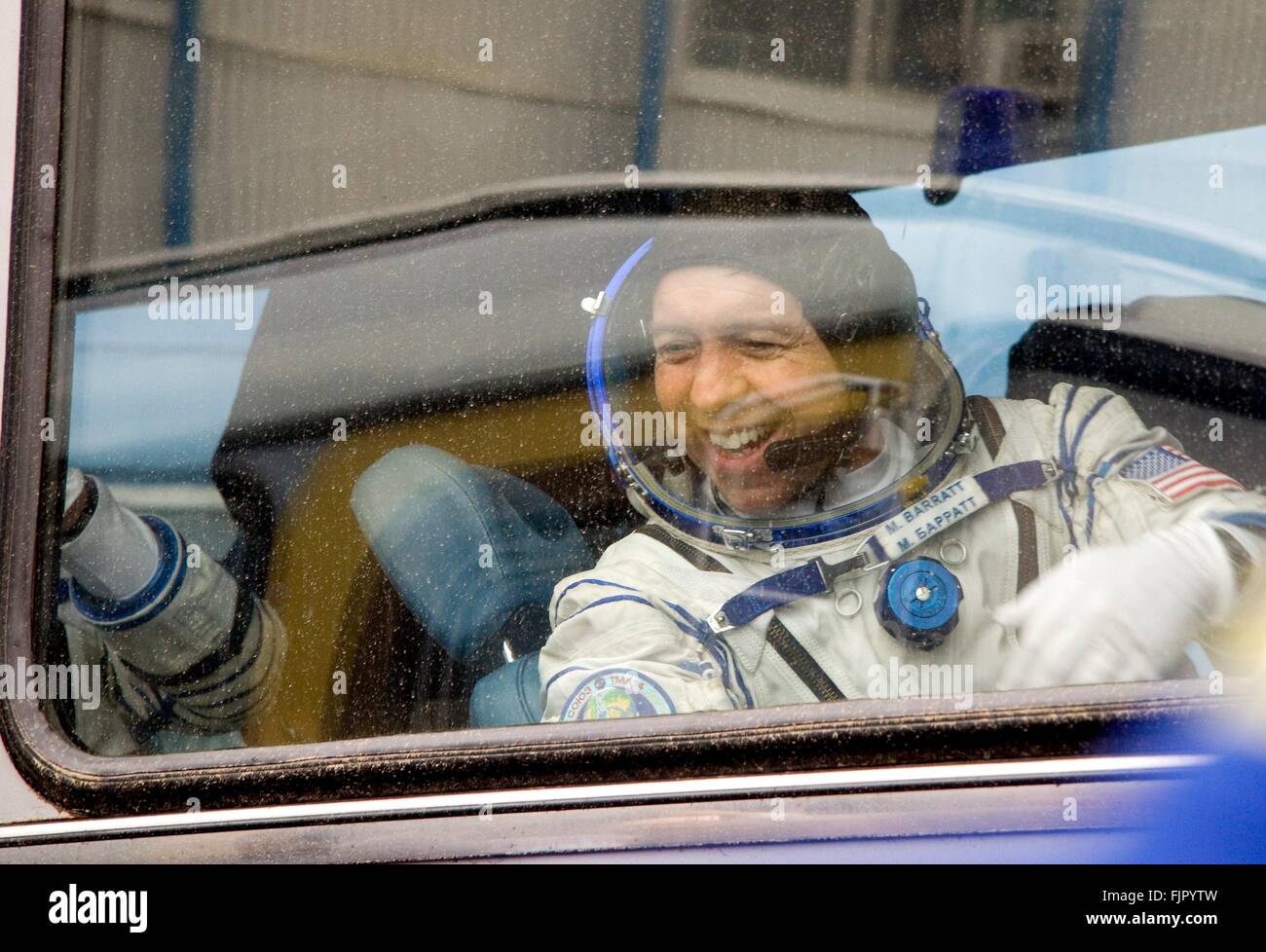 International Space Station Expedition 19 astronaut Michael Barratt ...