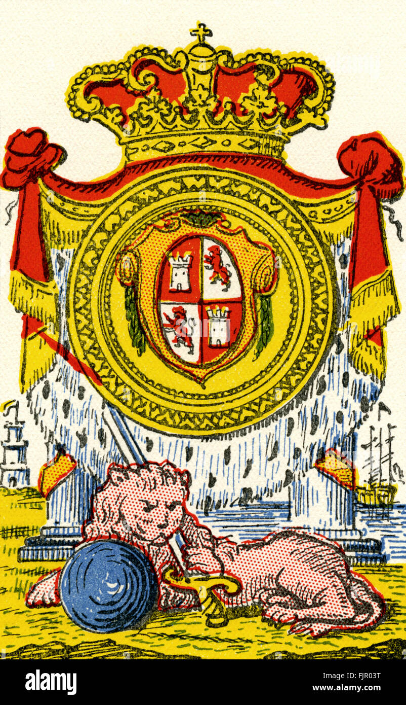 Ace of Money (diamonds) - late 18th - early 19th century Spanish ...