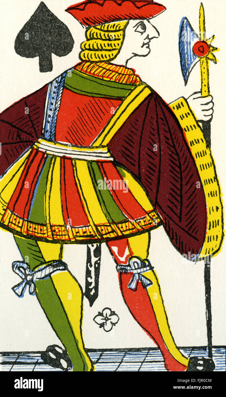 Knave of spades hi-res stock photography and images - Alamy