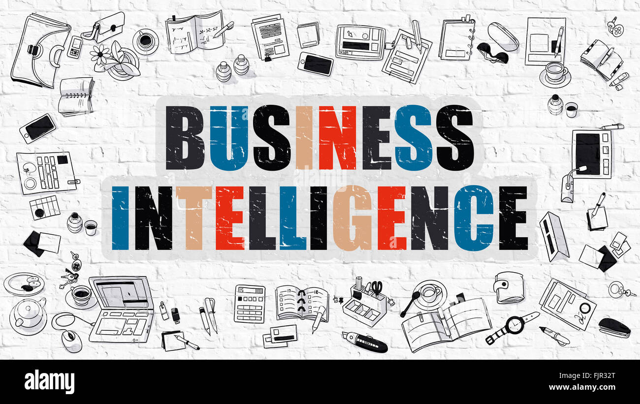 Business intelligence icons hi-res stock photography and images - Alamy