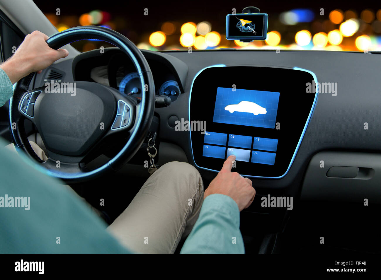 Computer monitor settings menu hi-res stock photography and images - Alamy