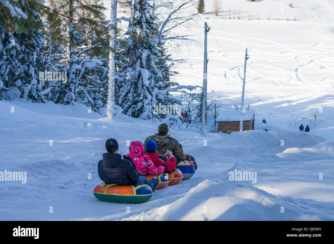 Ride hill in winter hi-res stock photography and images - Alamy