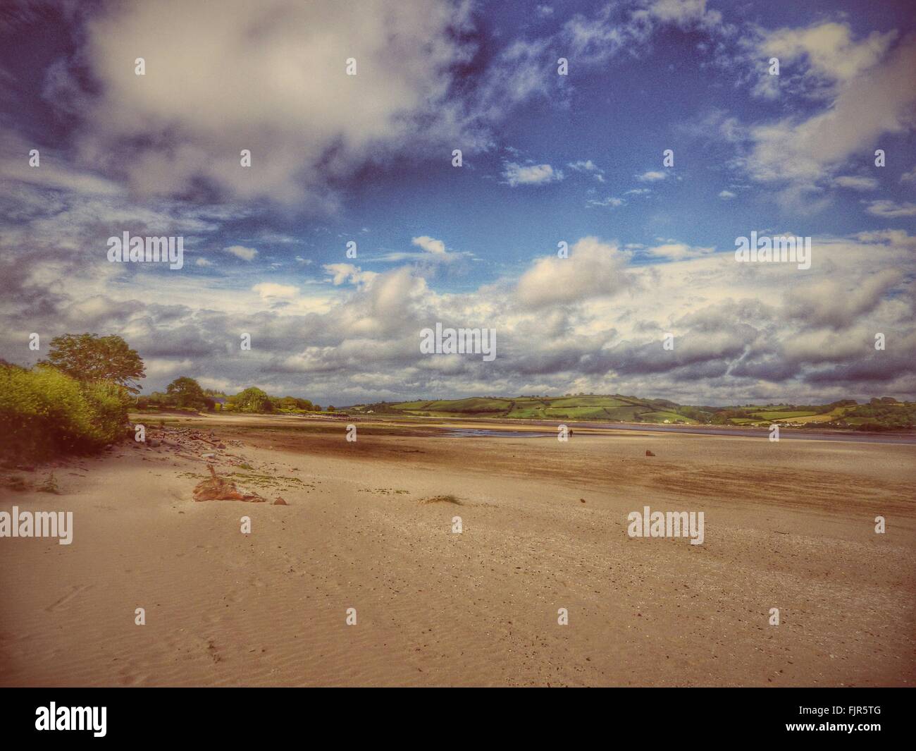 Landscape With Llansteffan High Resolution Stock Photography and Images ...
