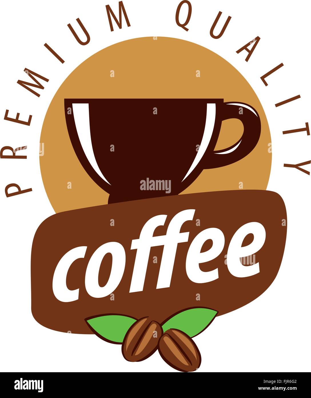 vector logo for coffee Stock Vector Image & Art - Alamy