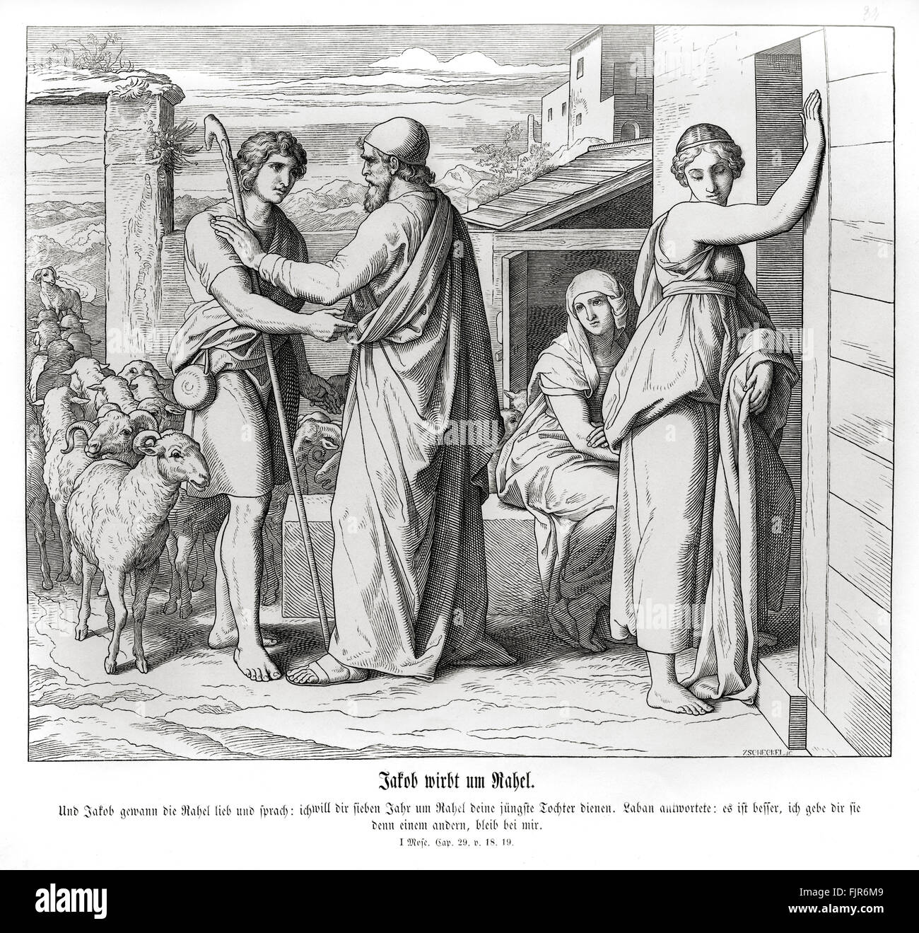 Jacob and laban hi-res stock photography and images - Alamy