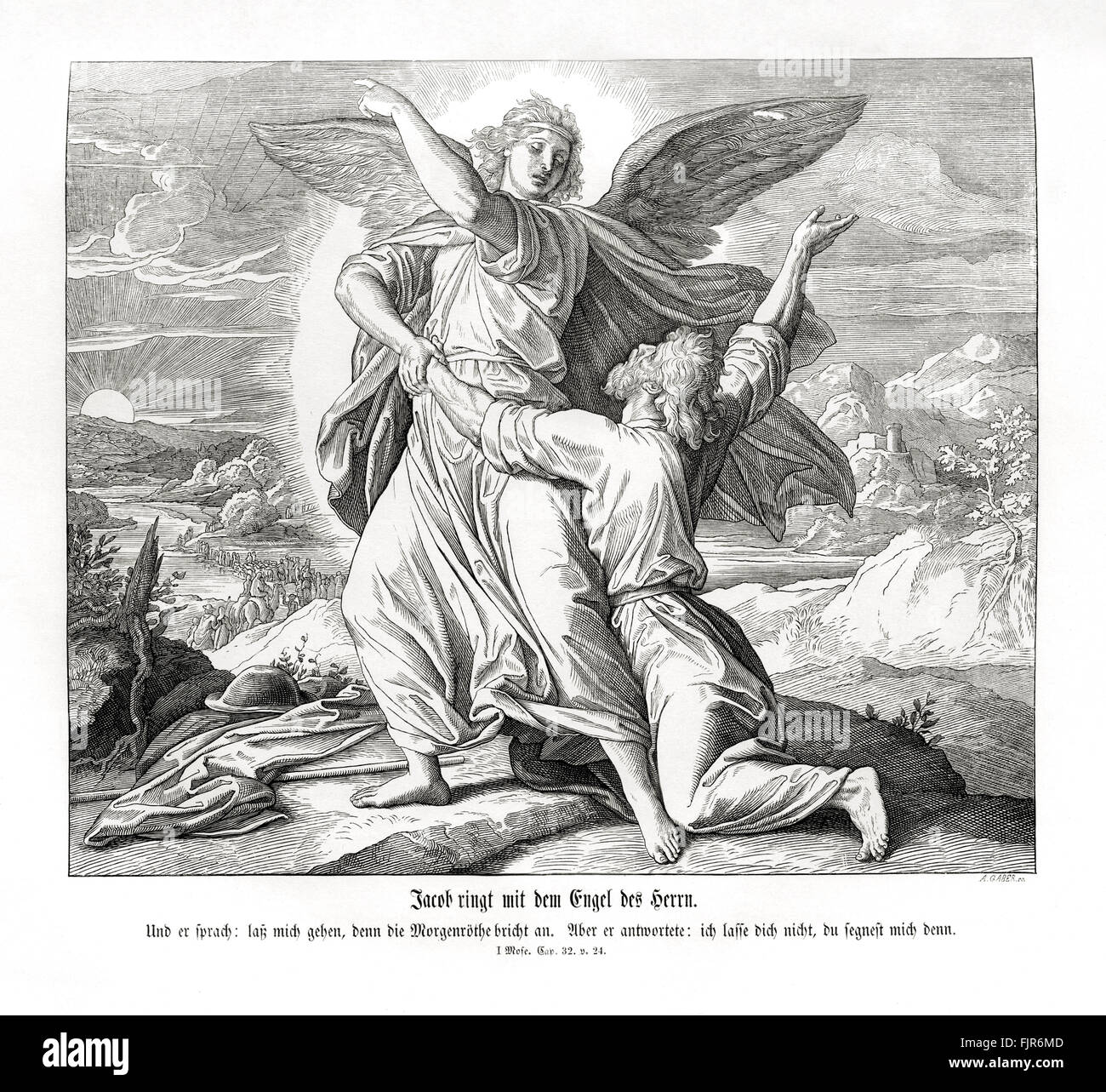 Julius schnorr von carolsfeld bible hi-res stock photography and images ...