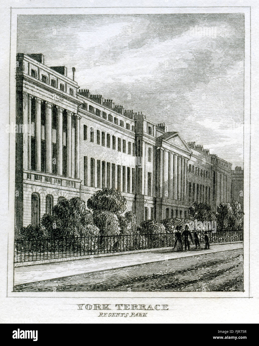 Regents park terrace london hi-res stock photography and images - Alamy