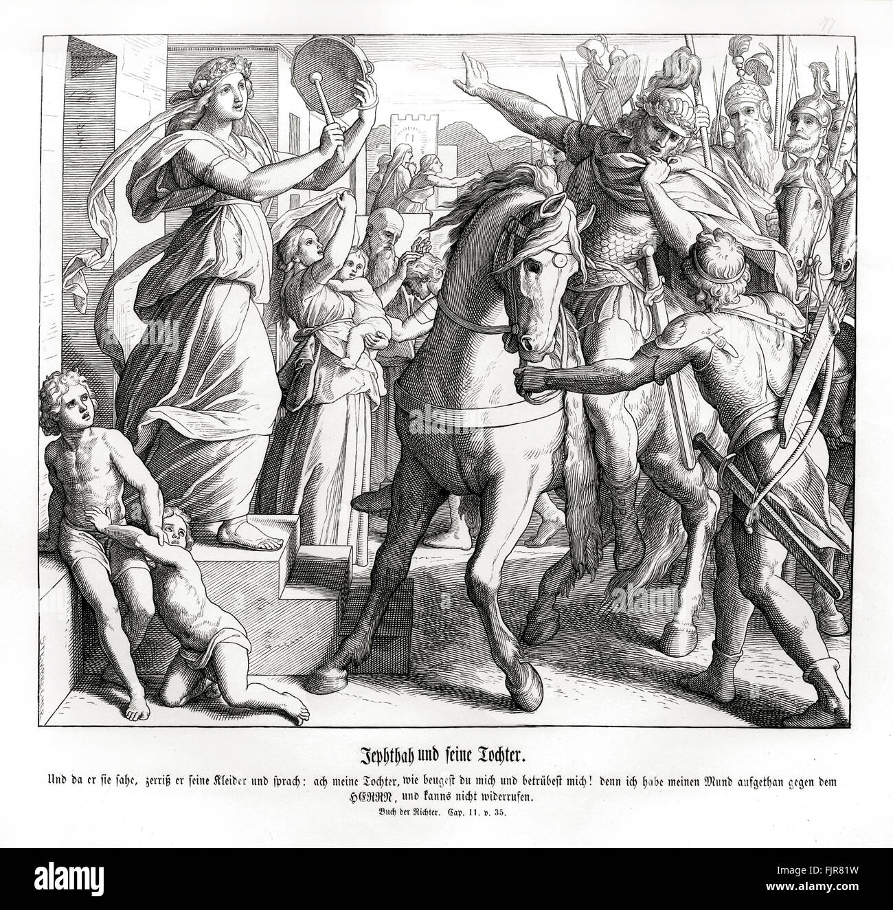 Daughter of jephthah Cut Out Stock Images & Pictures - Alamy