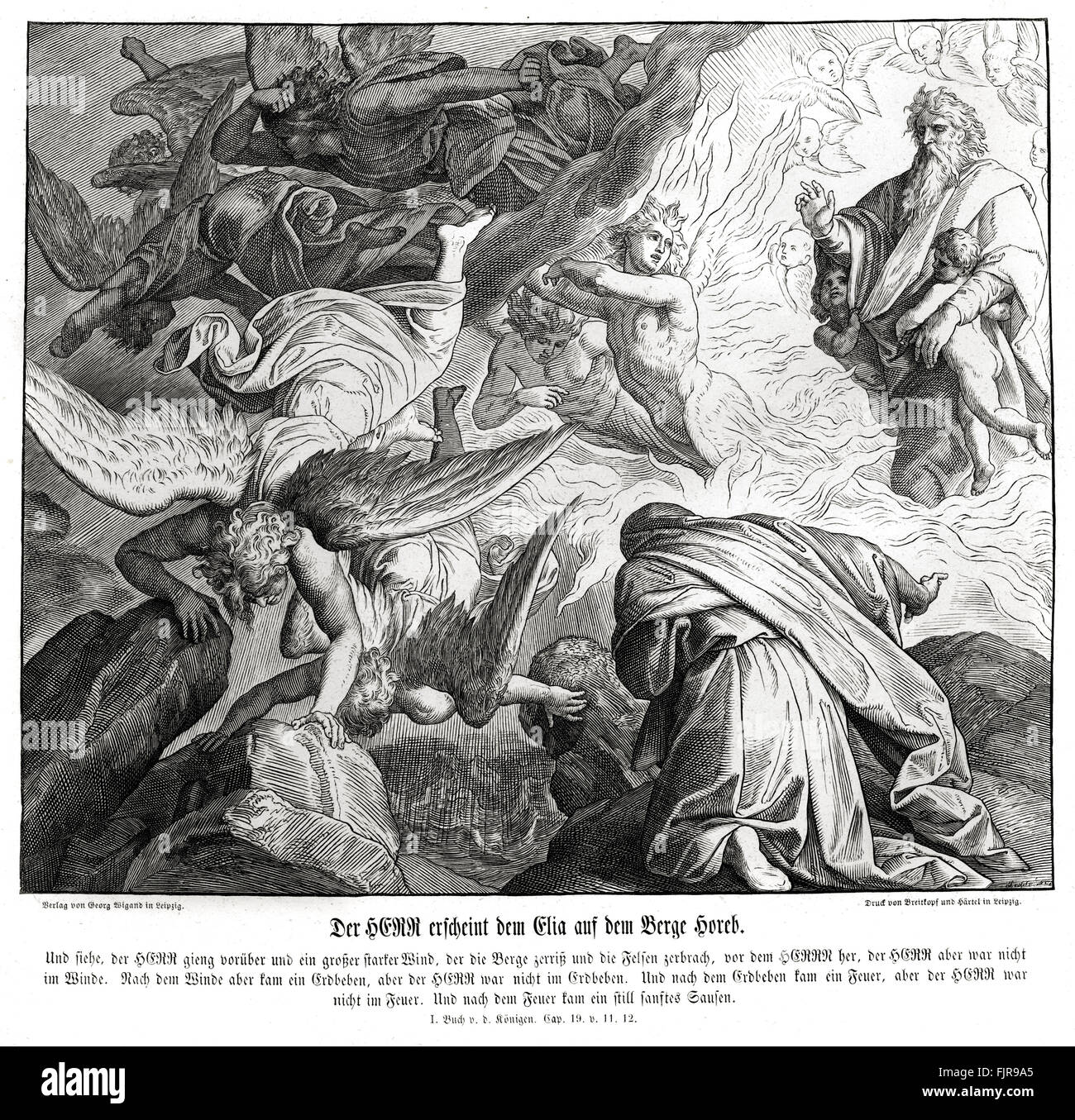 Elijah still small voice hi-res stock photography and images - Alamy