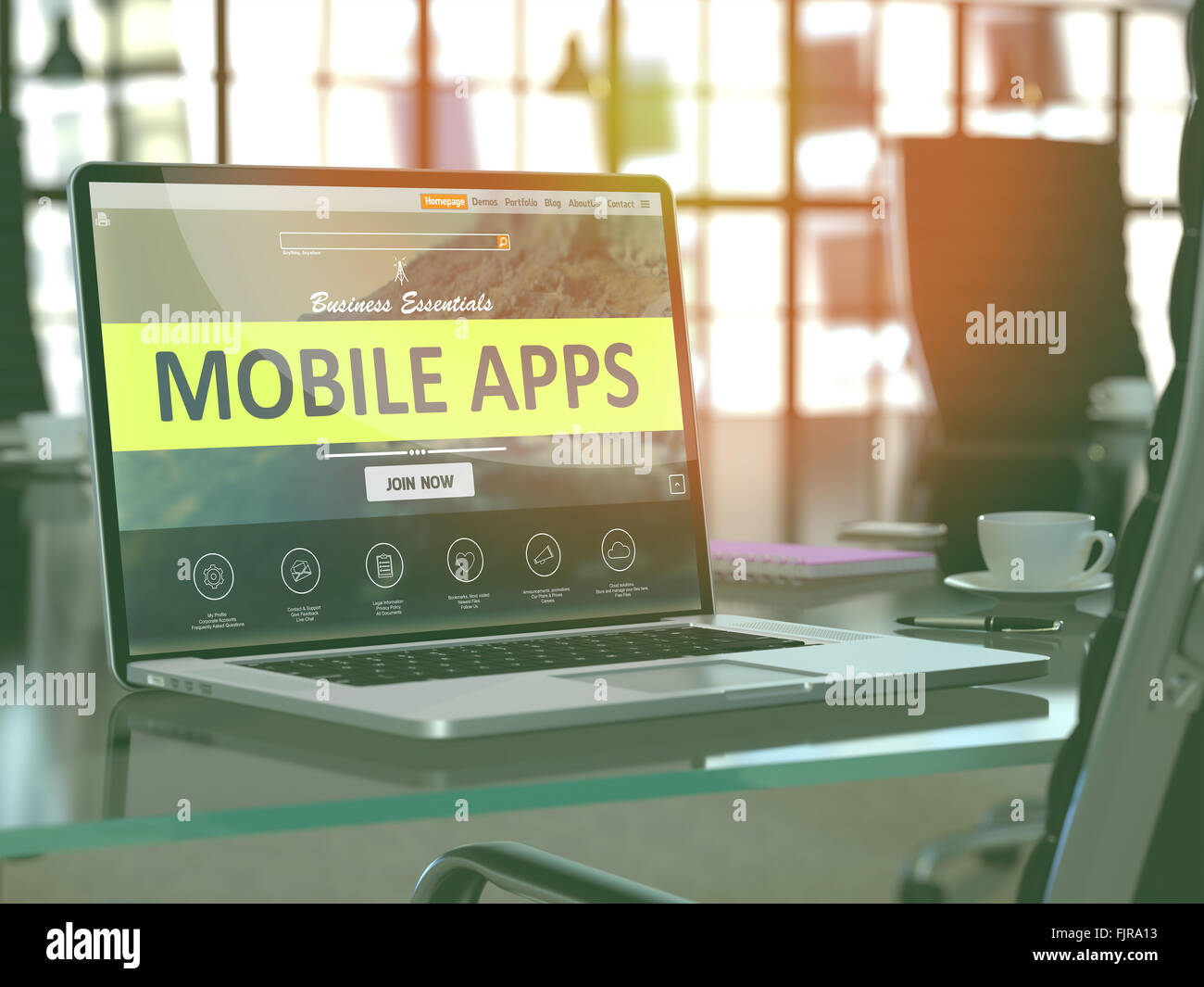 Business mobile apps hi-res stock photography and images - Alamy