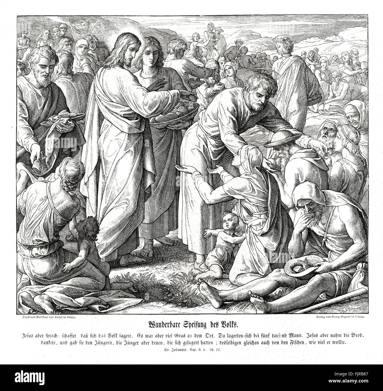 Jesus feeding five thousand High Resolution Stock Photography and ...