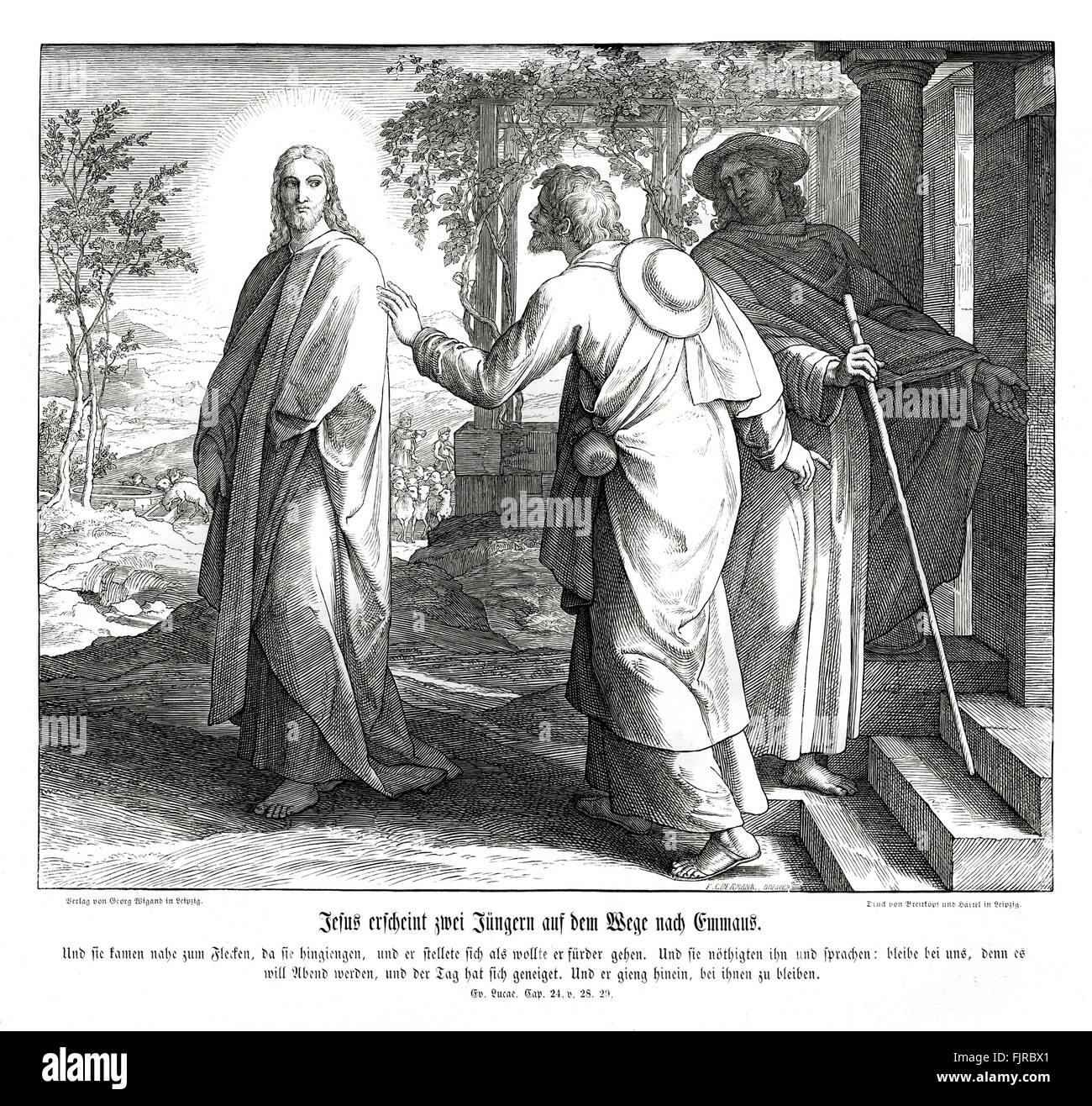 Jesus appears to disciples hi-res stock photography and images - Alamy