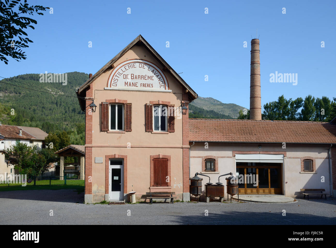 Lavender Distillery Barrême Ales-de-Haute-Provence Provence France ...