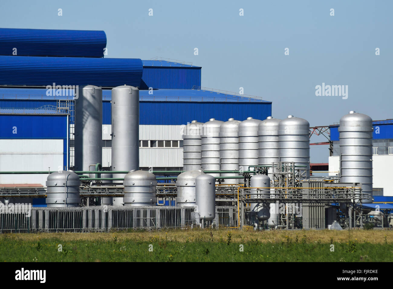 Big plant processing scrap metal hi-res stock photography and images ...