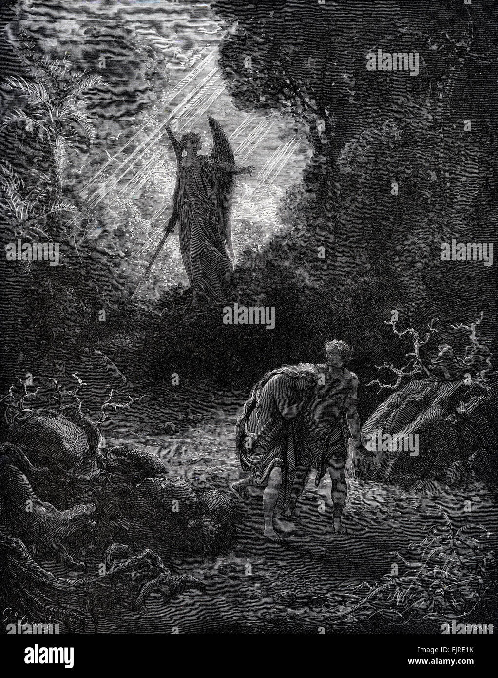 The fall of man adam eve hi-res stock photography and images - Alamy