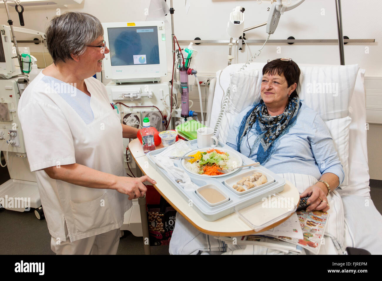 Dialysis in a hospital Stock Photo - Alamy