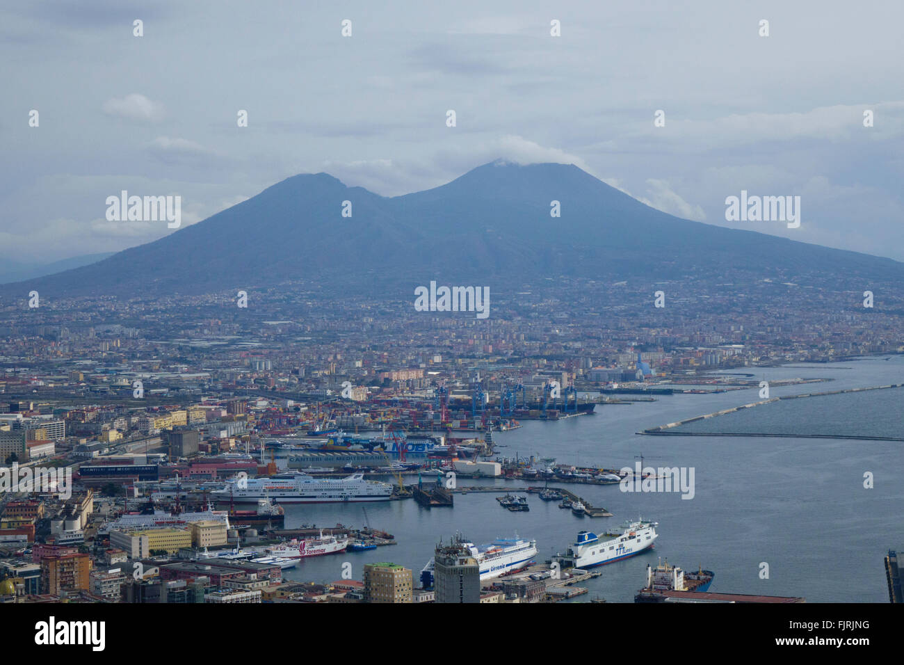 Bay of Naples Stock Photo - Alamy