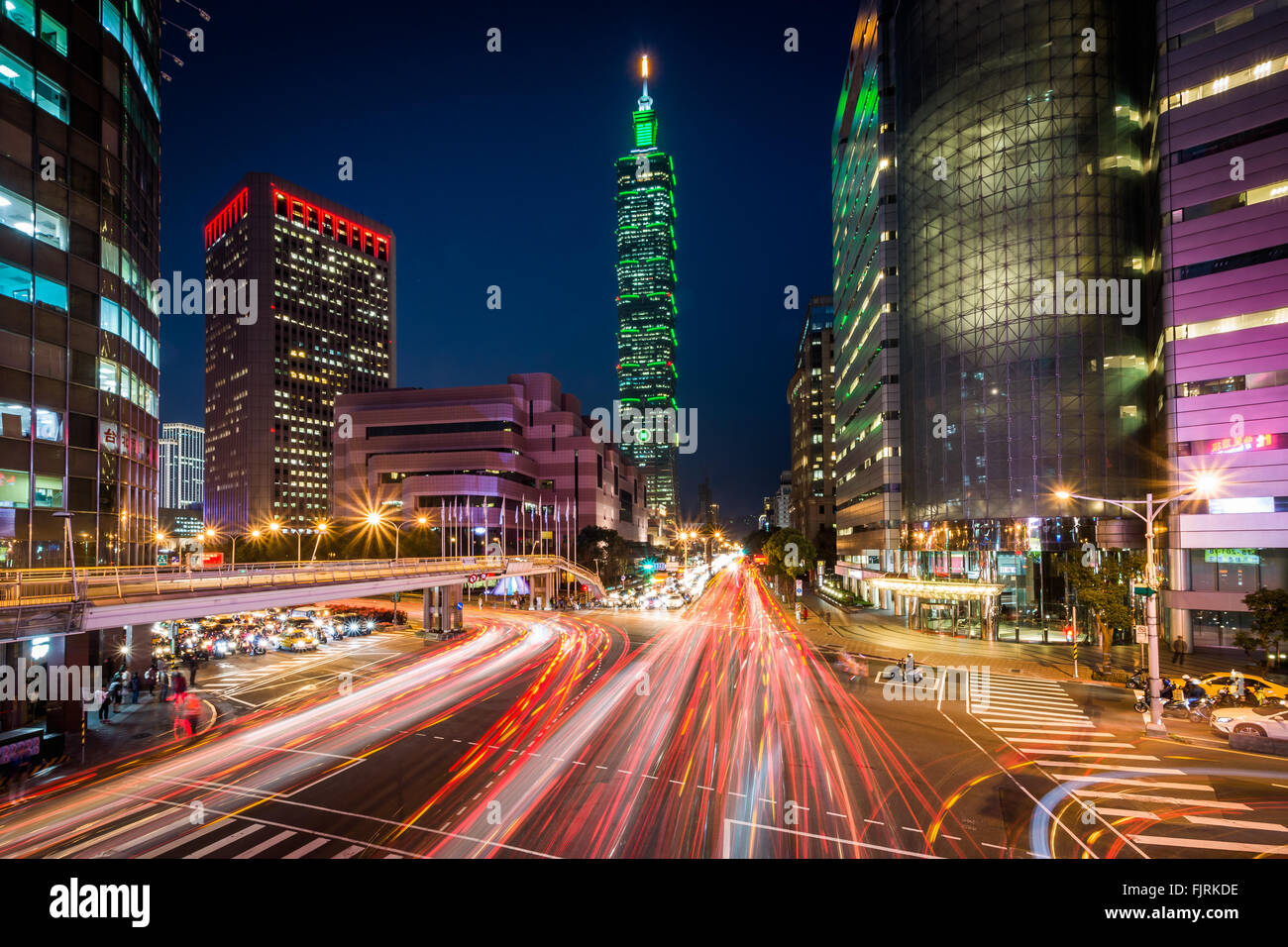 Taipei 101 At Night